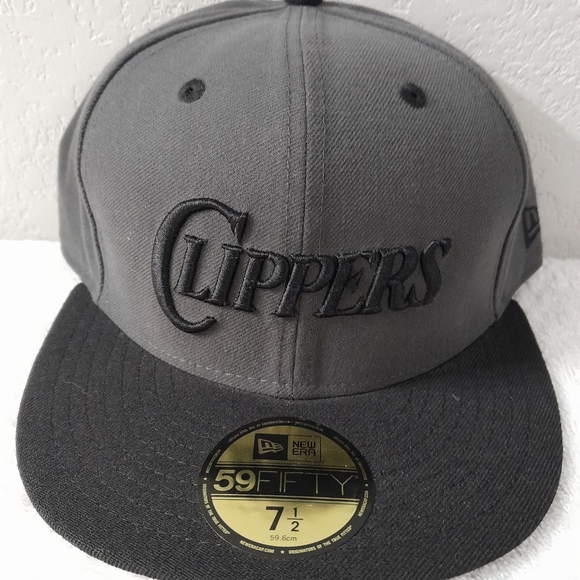 New Era | Accessories | Los Angeles La Clippers Gray Black New Era Nba ...
